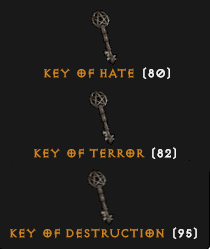 Buy Diablo 2 1 x Key Set Pack At D2trophy.com