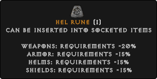 Diablo 2 Hel Rune Recipe | Bryont Blog